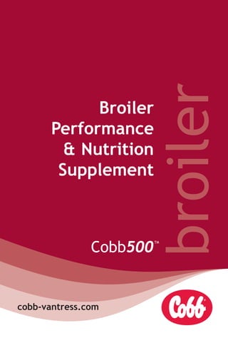 Cobb500 broiler performance_and_nutrition_supplement | PDF
