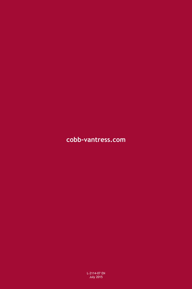 Cobb500 broiler performance_and_nutrition_supplement | PDF
