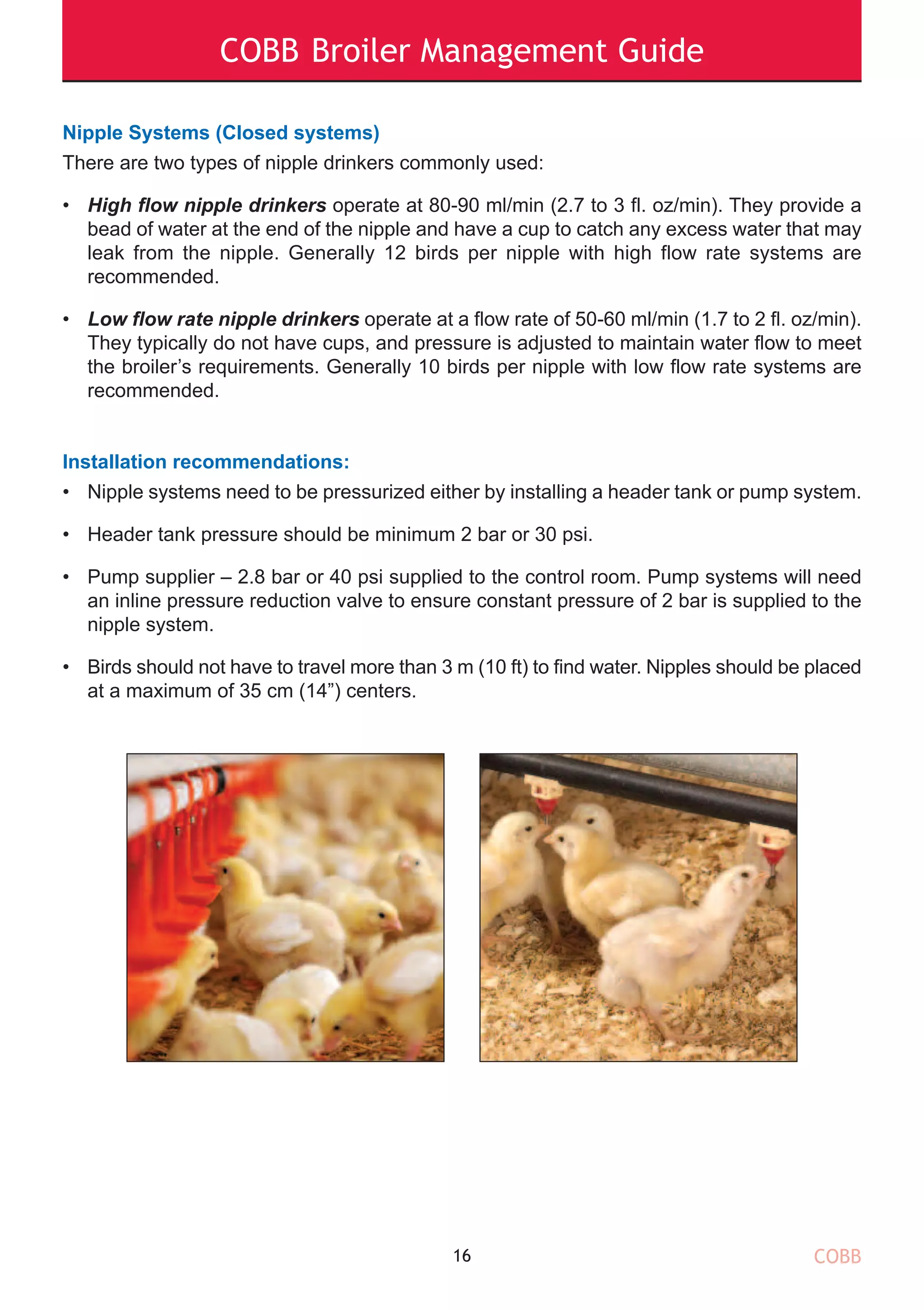 Cobb broiler management guide eng-2018 | PDF