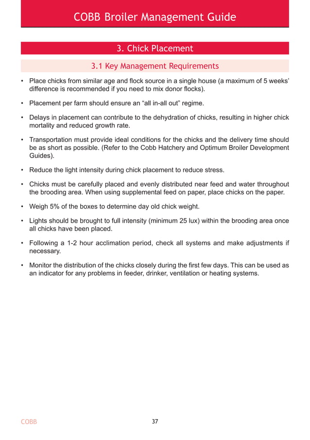 Cobb broiler management guide eng-2018 | PDF | Birds | Pets
