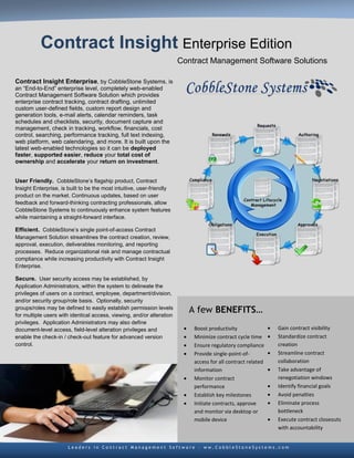 Contract Insight Contract Management Software | PDF