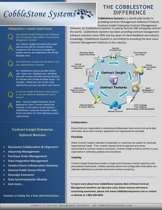 Contract Insight Contract Management Software | PDF