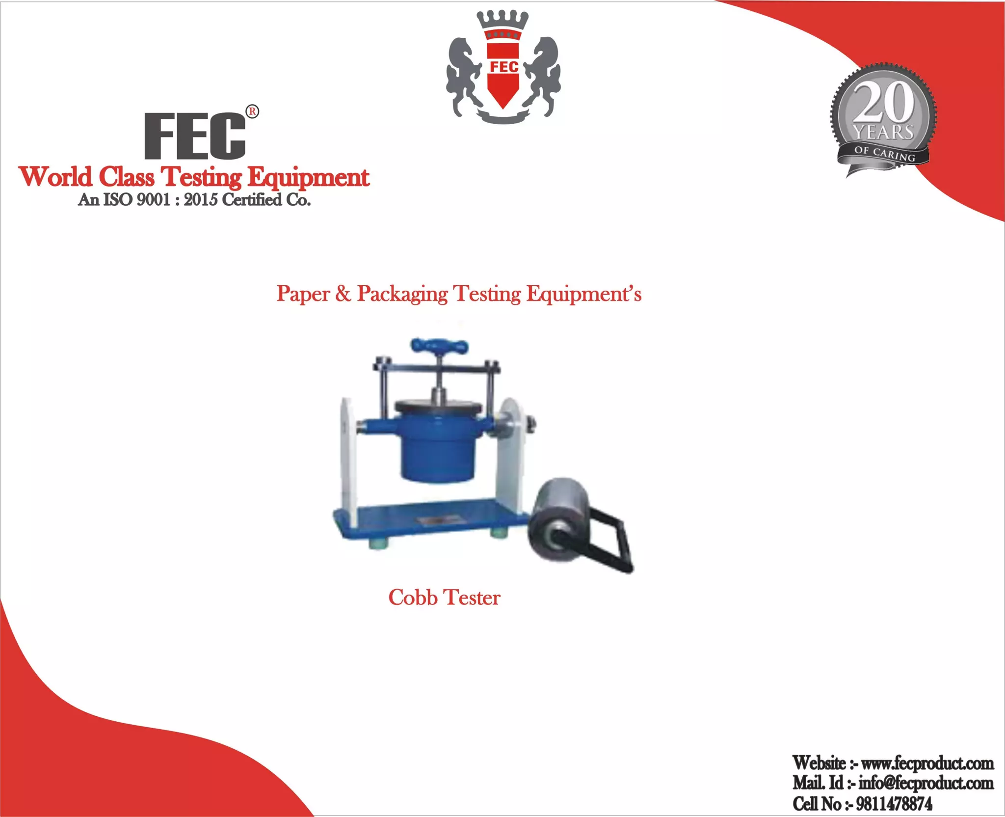 Cobb tester | PDF