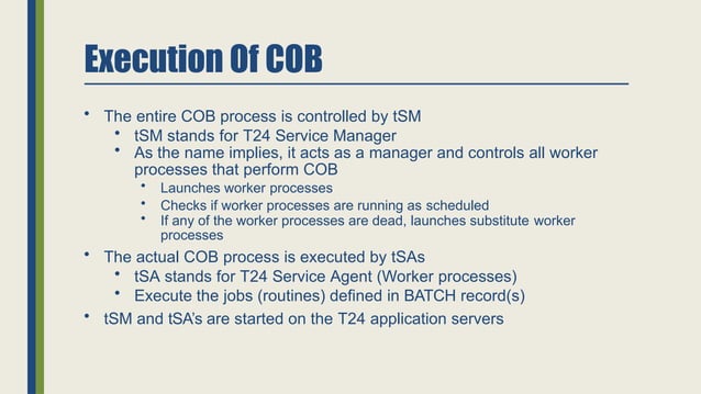 CloseOfBusinessTemenos T24 TRAINING material | PPTX | Operating Systems ...