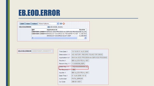 CloseOfBusinessTemenos T24 TRAINING material | PPTX | Operating Systems ...