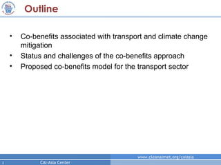 Co-Benefits of Pro-Climate Transport | PPT
