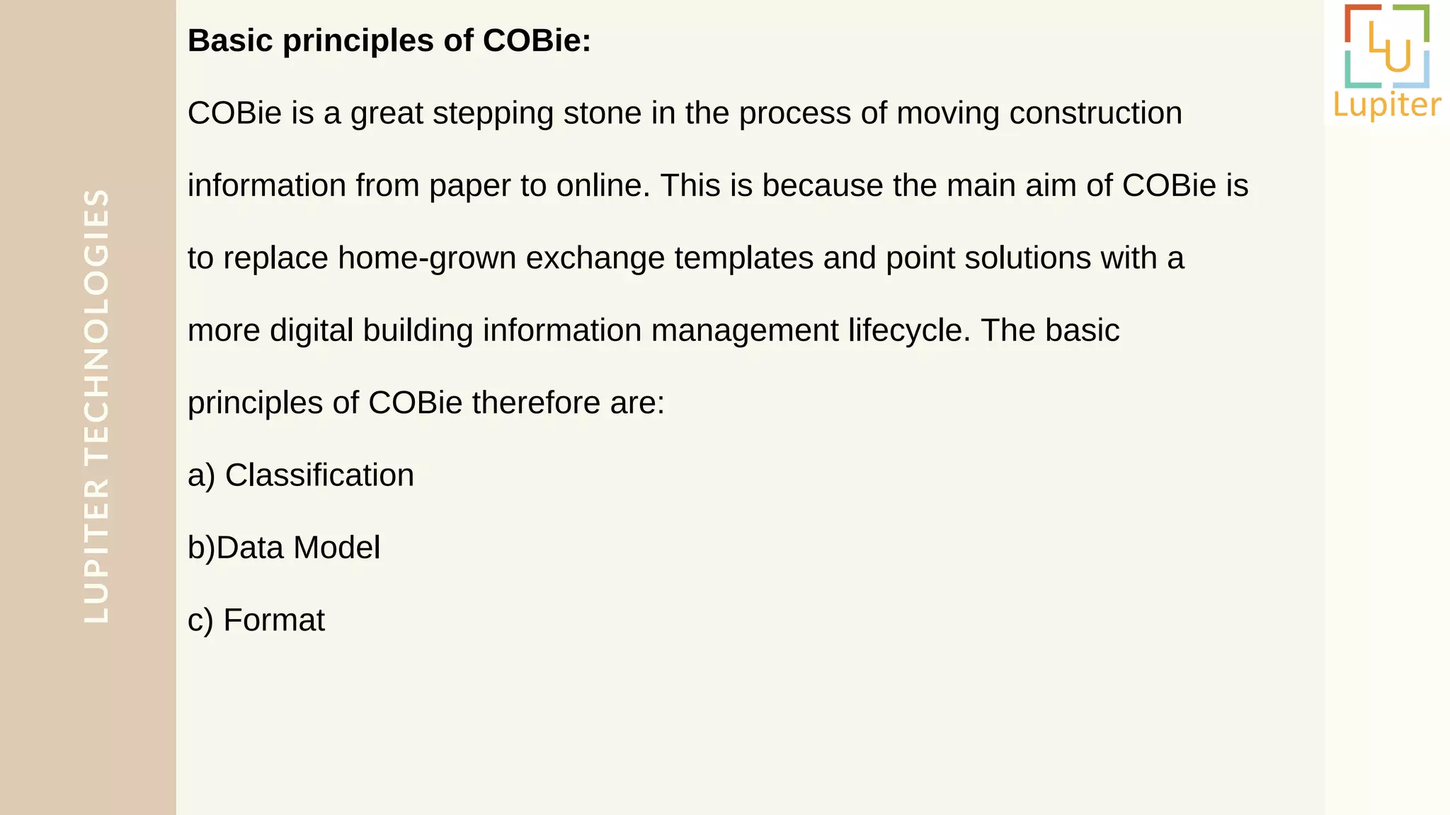 COBie | PDF