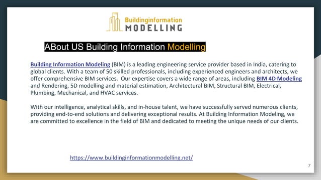 COBie BIM Modeling Services – Building Information Modeling | PPTX