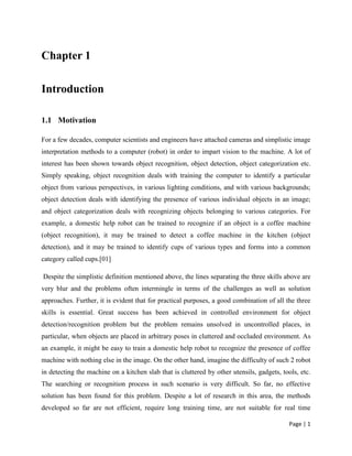 Machine Vision On Embedded Platform -Report | PDF