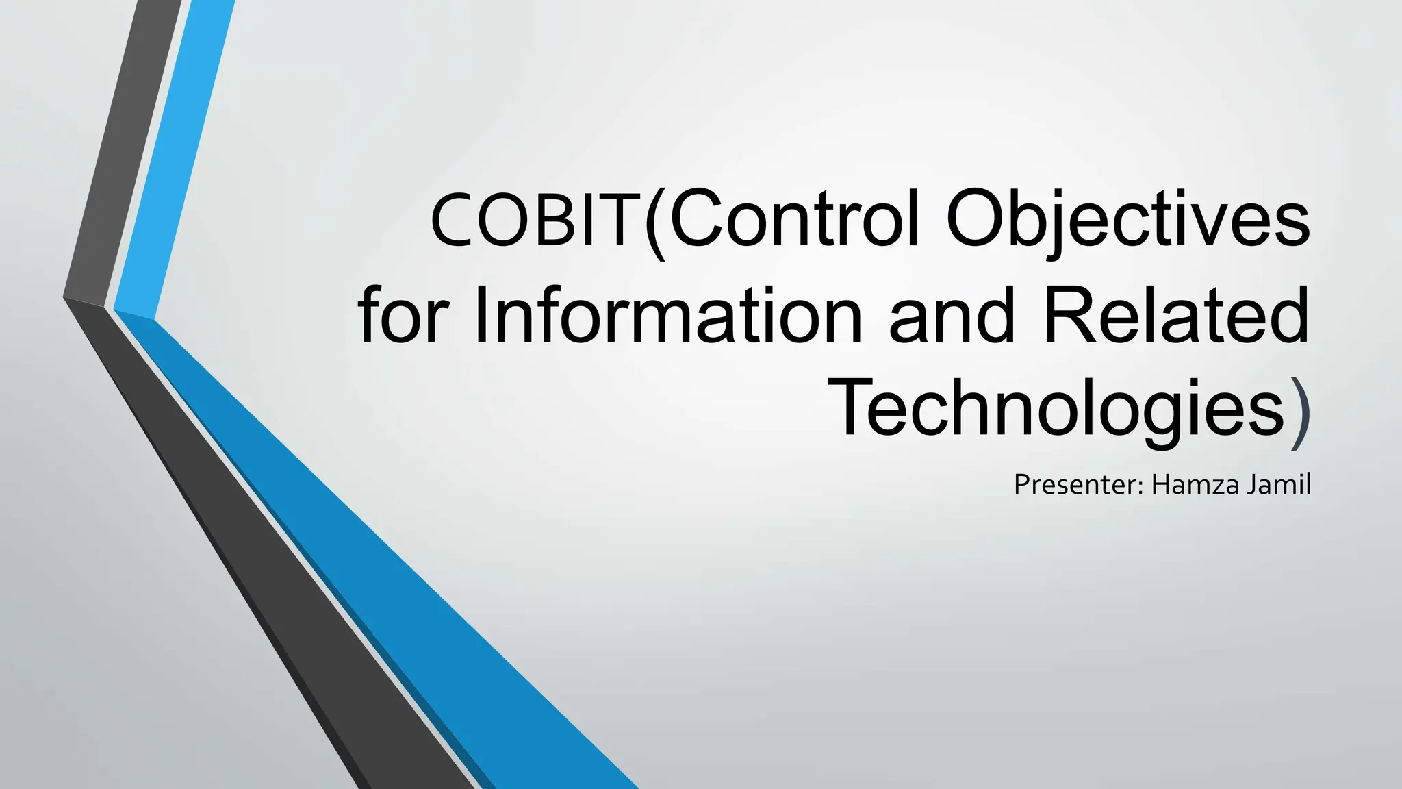 COBIT.pptx | Free Download