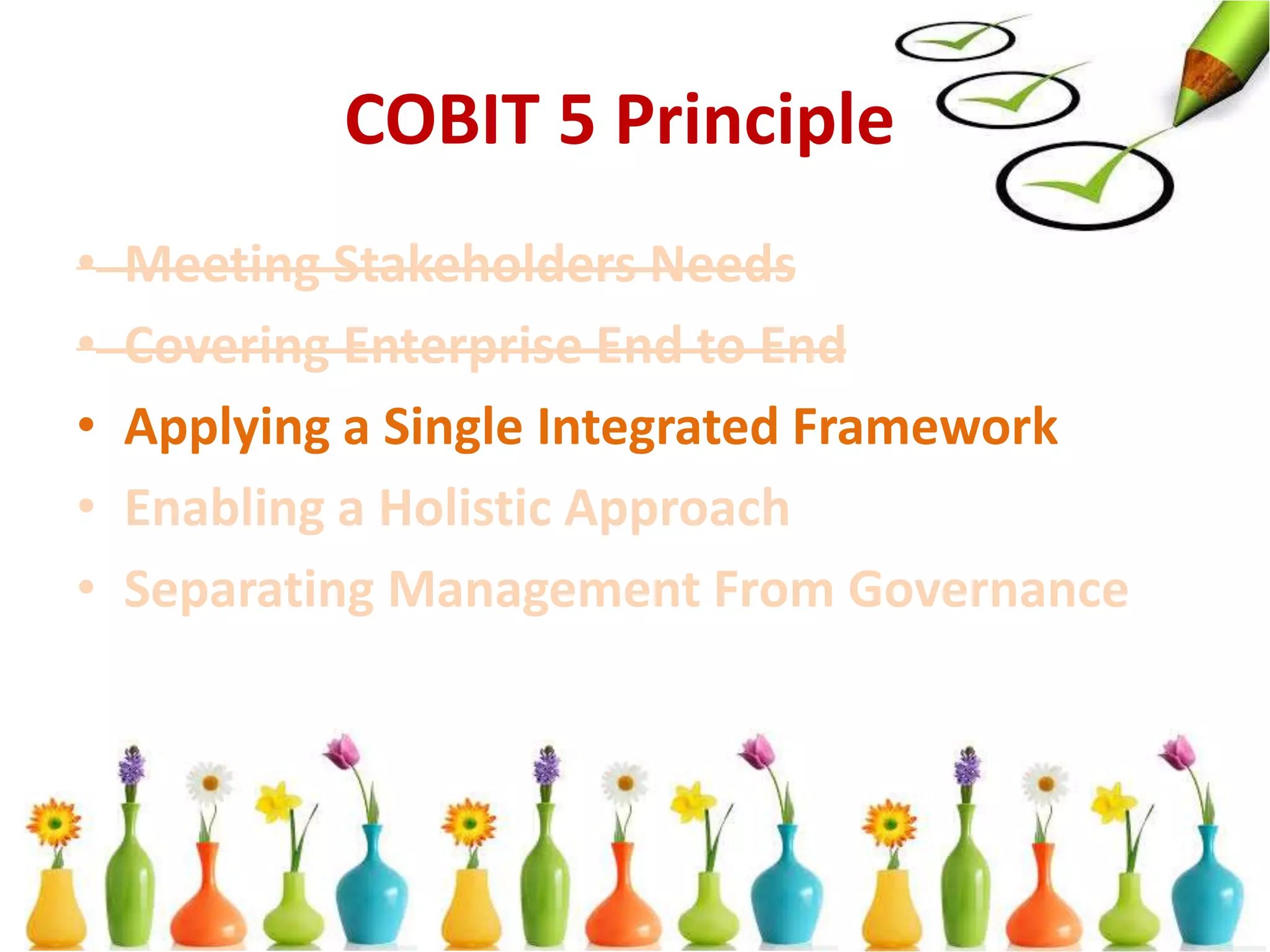 Cobit 5 - An Overview | PPTX