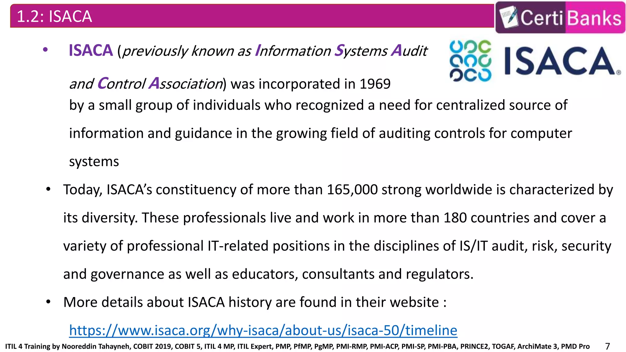 Cobit 2019 foundation study material | PDF