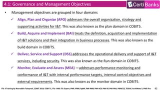 Cobit 2019 foundation study material | PDF