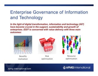COBIT 2019 webinar Use Cases: Tailoring Governance of Your Enterprise ...