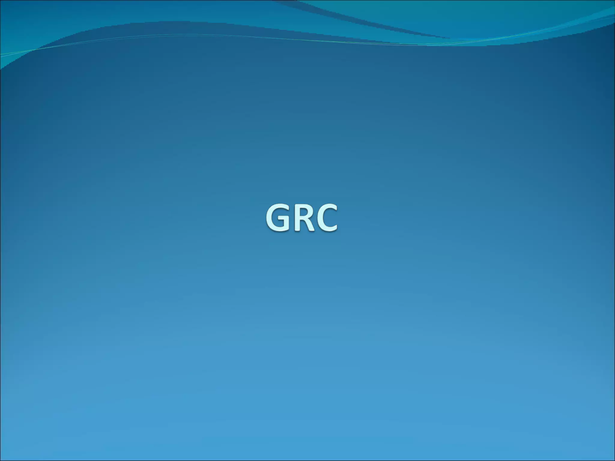 Cobit5 and-grc | PPT