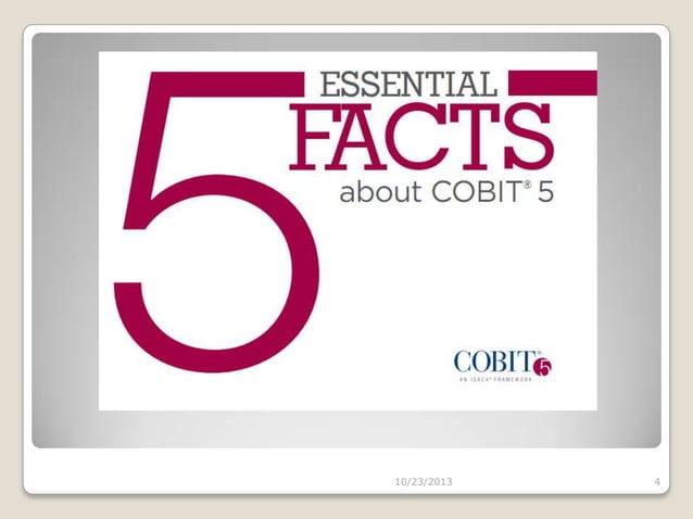 Cobit 5 Business Framework Governance And Management Of Enterprise It Pptx It And Internet