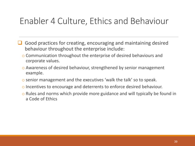 Cobit 5 It Governance Model An Introduction Pptx Business Business And Finance