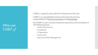 COBIT5 Introduction | PPT