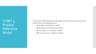 COBIT 5 - Principal 5 Separating Governance From Management | PPT