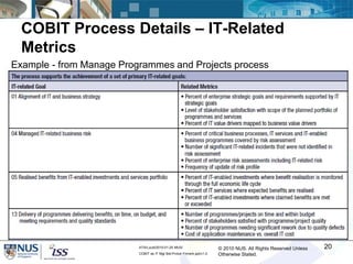 COBIT 5 as an IT Management Best Practices Framework - by Goh Boon Nam ...