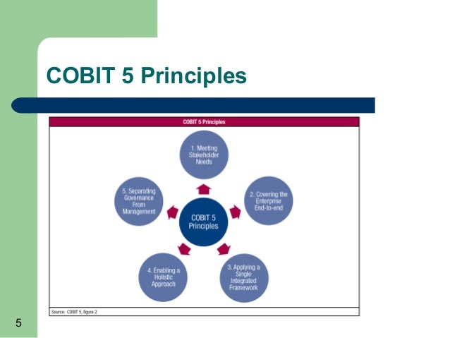 Cobit 5 Used In An Information Security Review