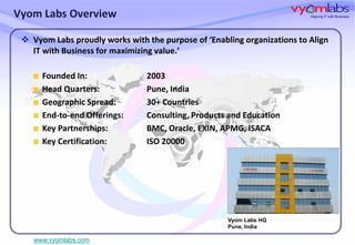 Thinking of COBIT implementation – Where to start? | PPT