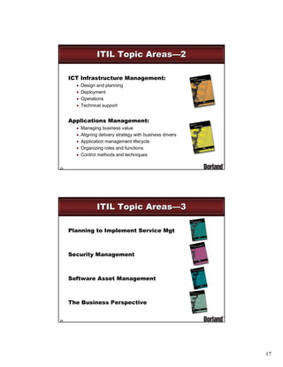 Cobit, itil and cmmi - a tutorial | PDF