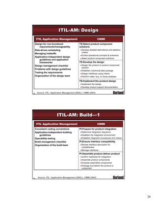 Cobit, itil and cmmi - a tutorial | PDF