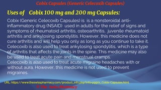 Cobix Capsules (Generic Celecoxib Capsules) | PPT