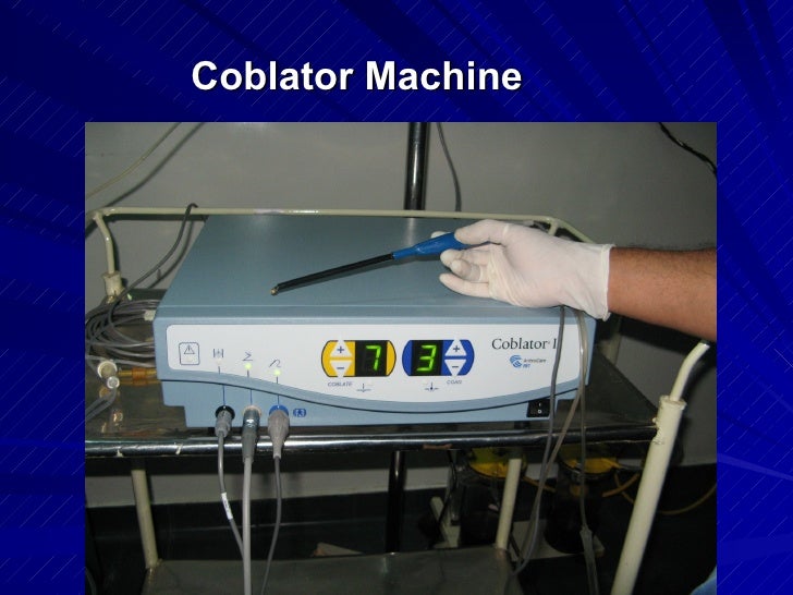 Coblator and laser surgery in ENT:Jubilee Hospital, Trivandrum, south…