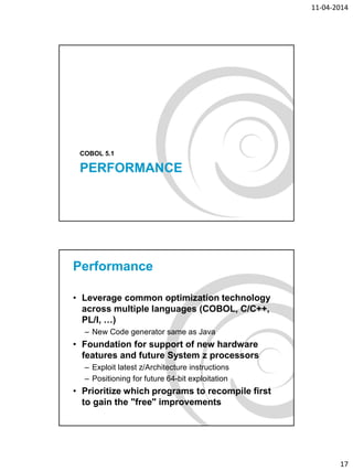 Cobol 5 presentation | PDF