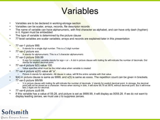 Cobol basics 19-6-2010 | PPT