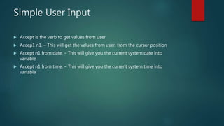Cobol programming language | PPTX