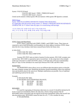 COBOL FOR FRESHER | PDF