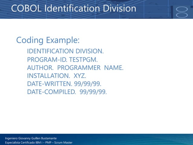 Cobol training | PDF