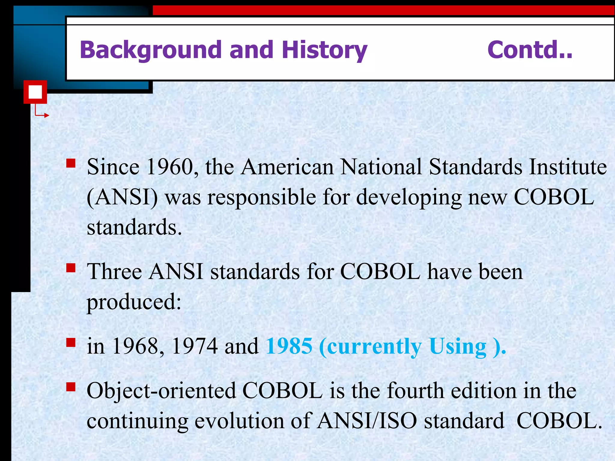 Cobol training class-1 | PPSX