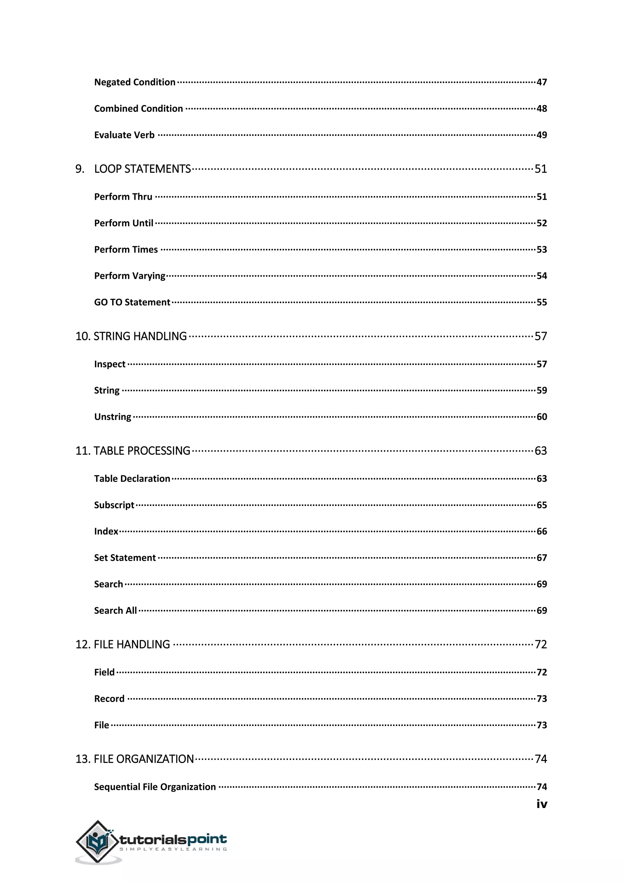 Cobol Tutorial Pdf 4030