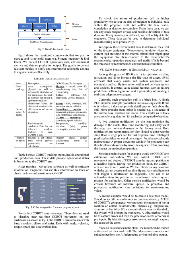 Cobot fleet management system using cloud and edge computing bukhary | PDF