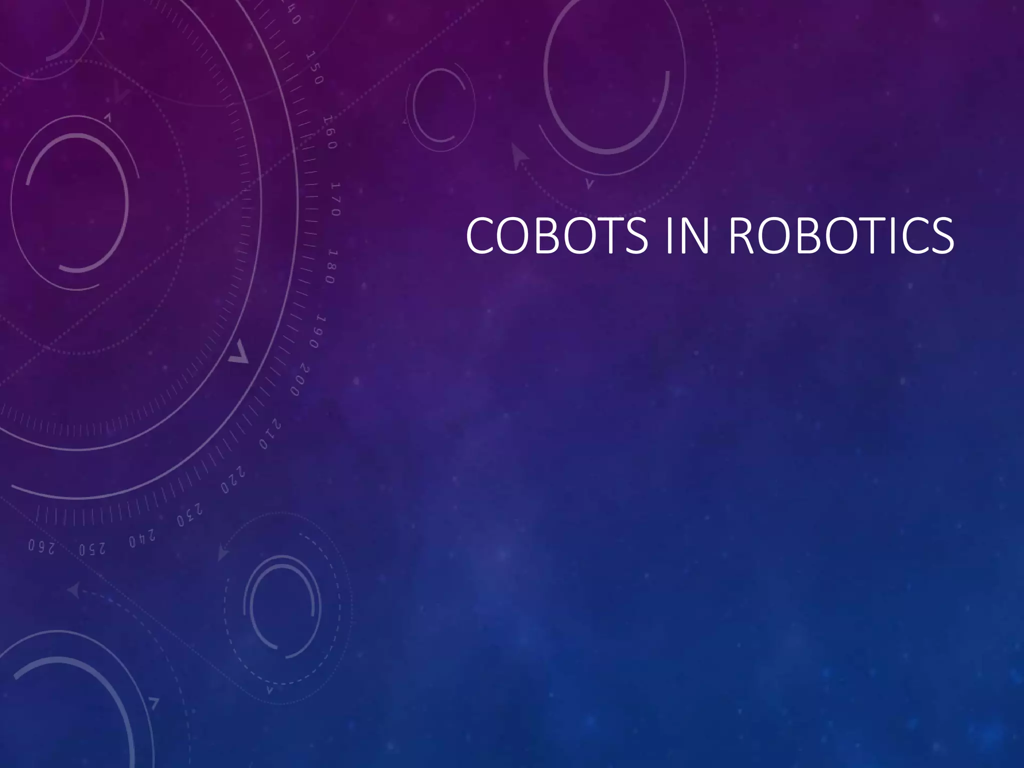 Cobots ppt | PPT