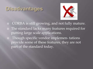 Common Object Request Broker Architecture | PPTX