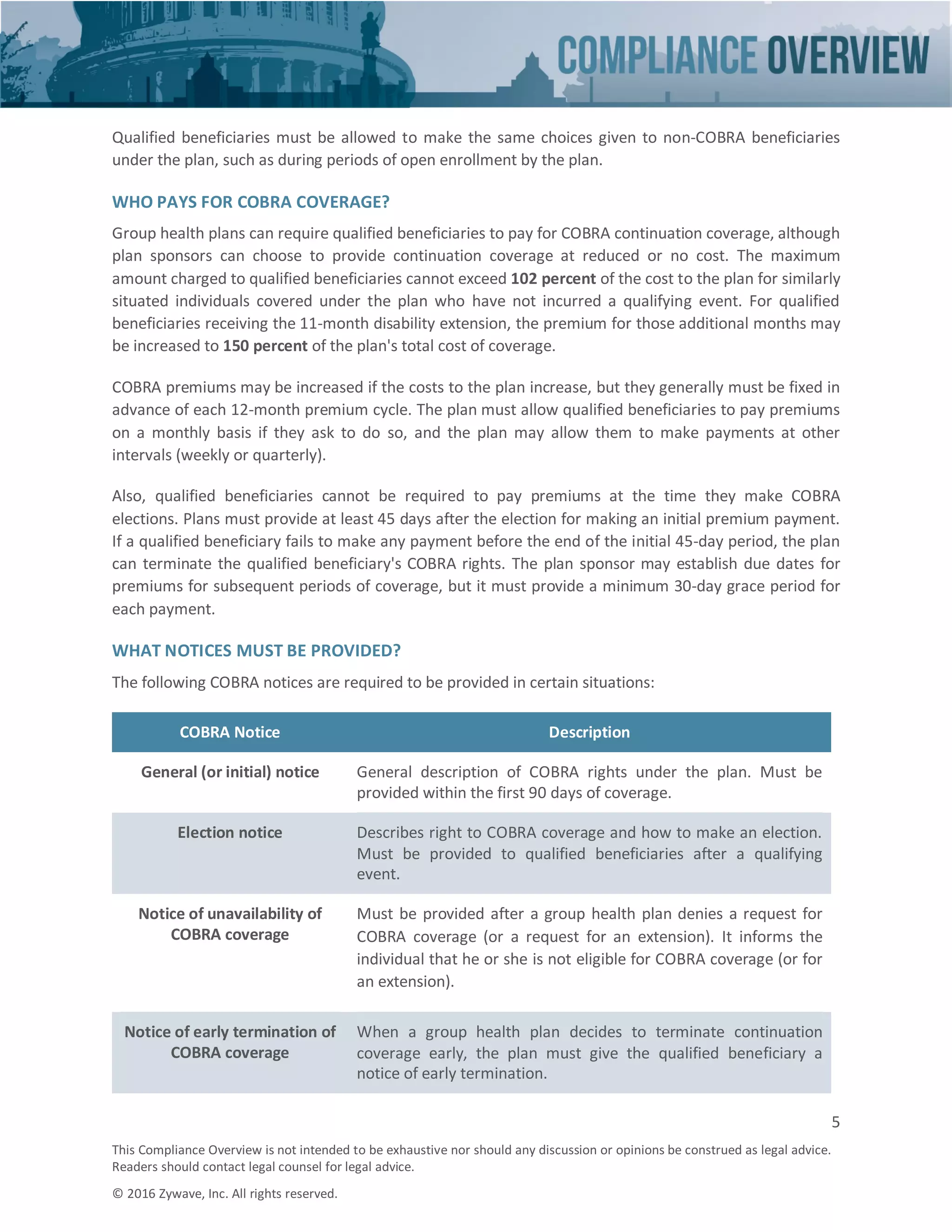 COBRA Continuation Coverage | PDF