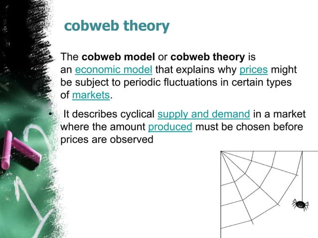 cobweb theory in Agriculture Economics | PPTX | Agriculture | Industries