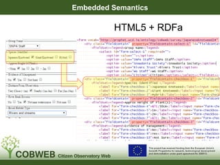 COBWEB - Semantics | PPTX | Web Design and HTML | Internet