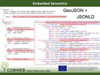 COBWEB - Semantics | PPTX | Web Design and HTML | Internet