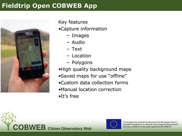 Cobweb: Using citizen science data to support flood risk modelling | PPT