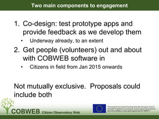 Introduction to COBWEB - Chris Higgins, COBWEB | PPTX