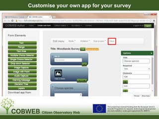 COBWEB technology platform and future development needs | PPT