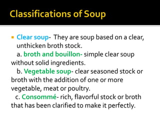 Unit of Competency 2 - Prepare Stocks, Sauces and Soups | PPTX