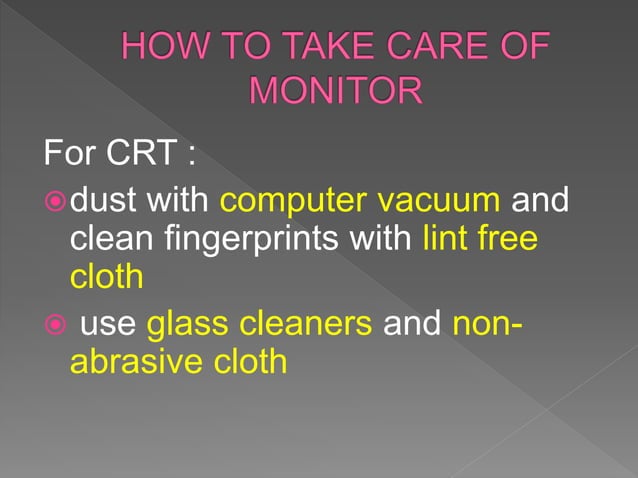 Coc 1 basic computer parts | PPT