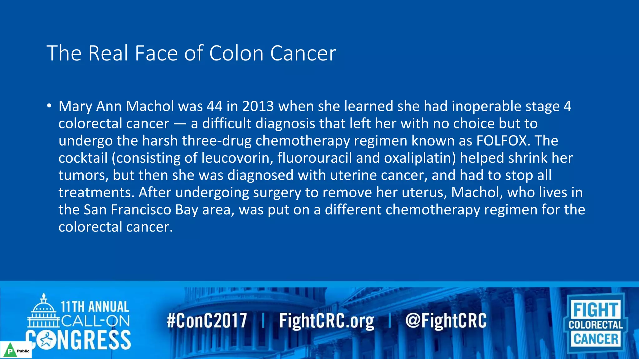 Immunotherapy Journey for Colorectal Cancer - Dr. Bao Lam | PPTX